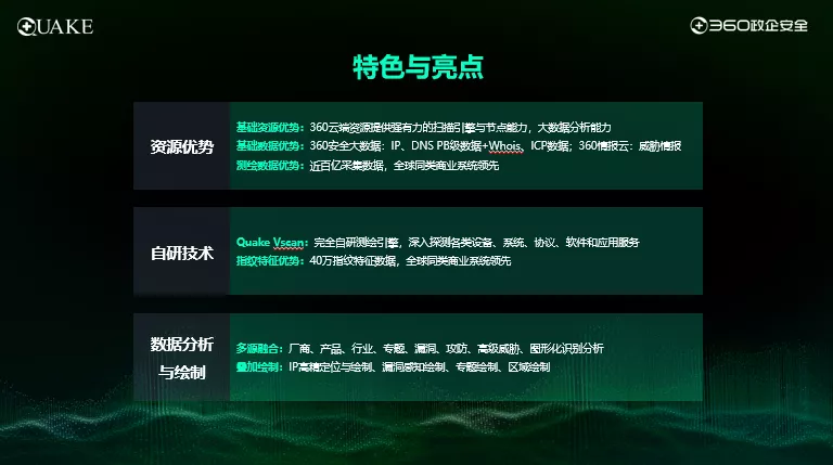 因为看见，所以安全 360 Quake网络空间测绘系统重磅发布，升维网络空间“全..._360社区